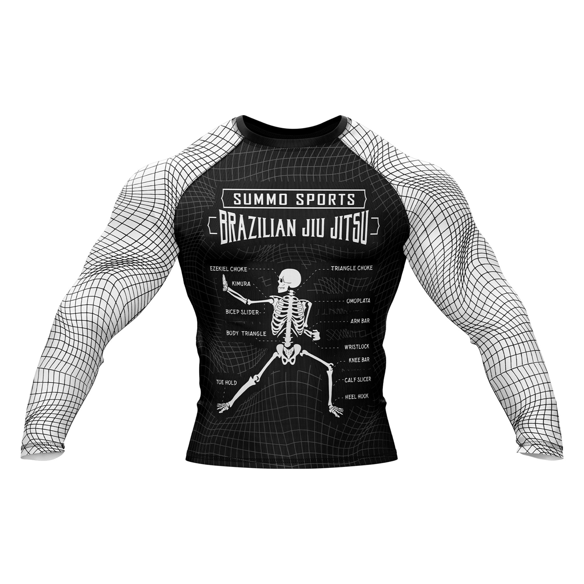 Anatomical Premium Bjj Rash Guard For Men/Women – Summo Sports