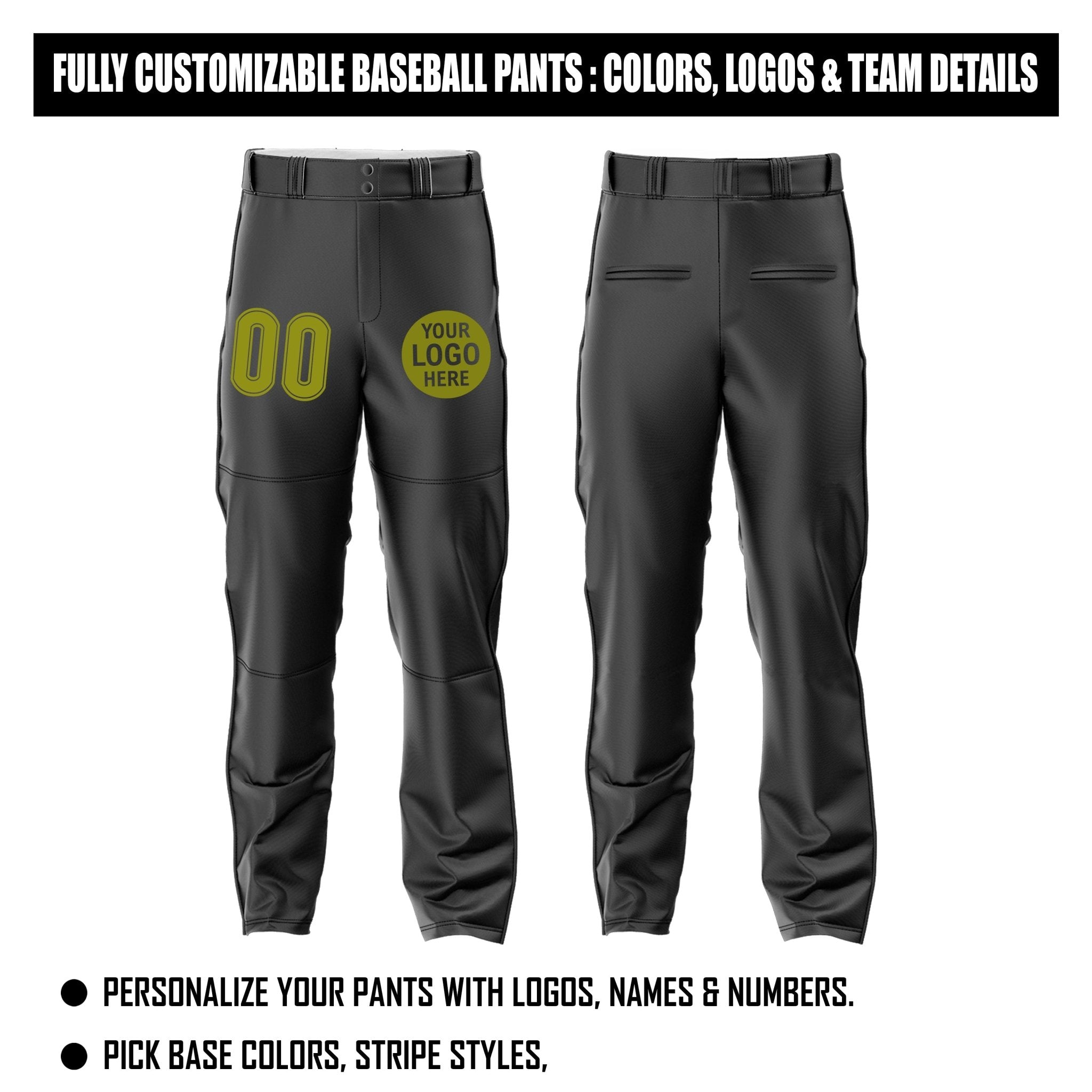 Build Your own Baseball Pants – Summo Sports