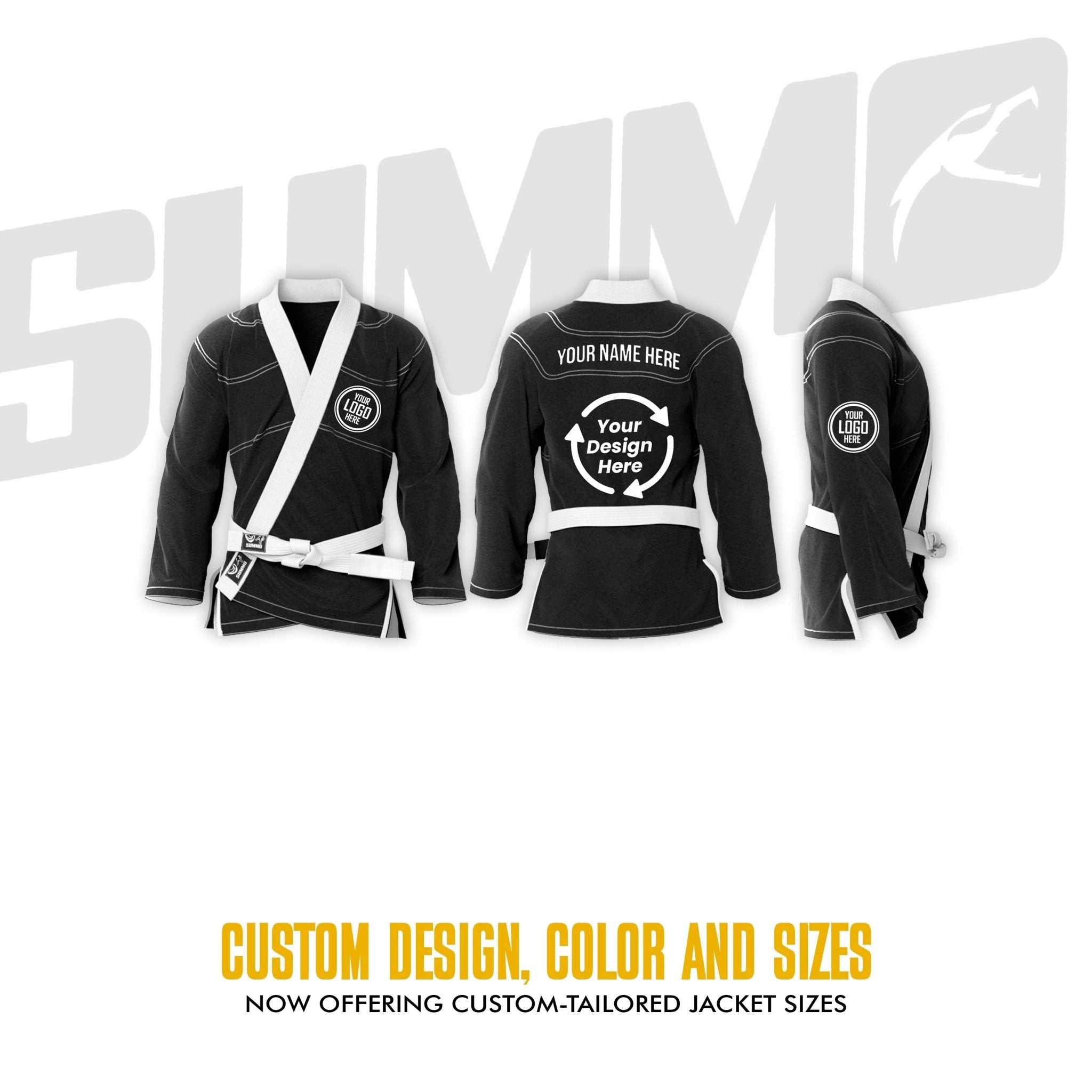Build Your Own - BJJ GI (Jacket Only) – Summo Sports