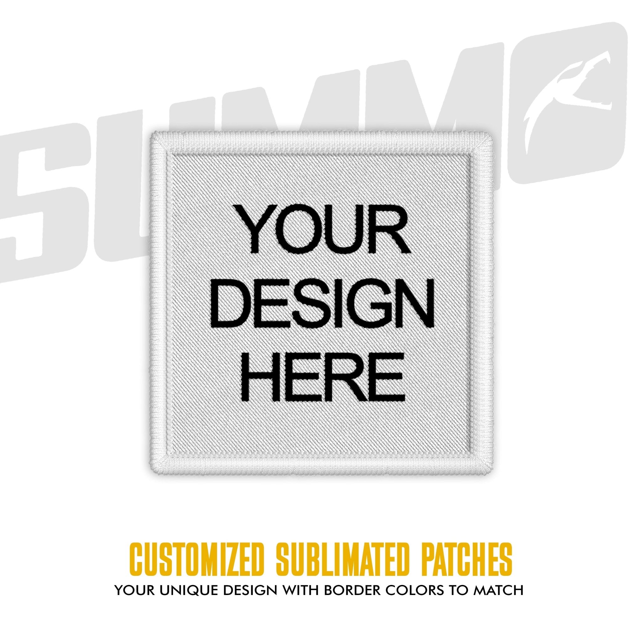 Build Your Own Custom Sublimated Patches — Square – Summo Sports