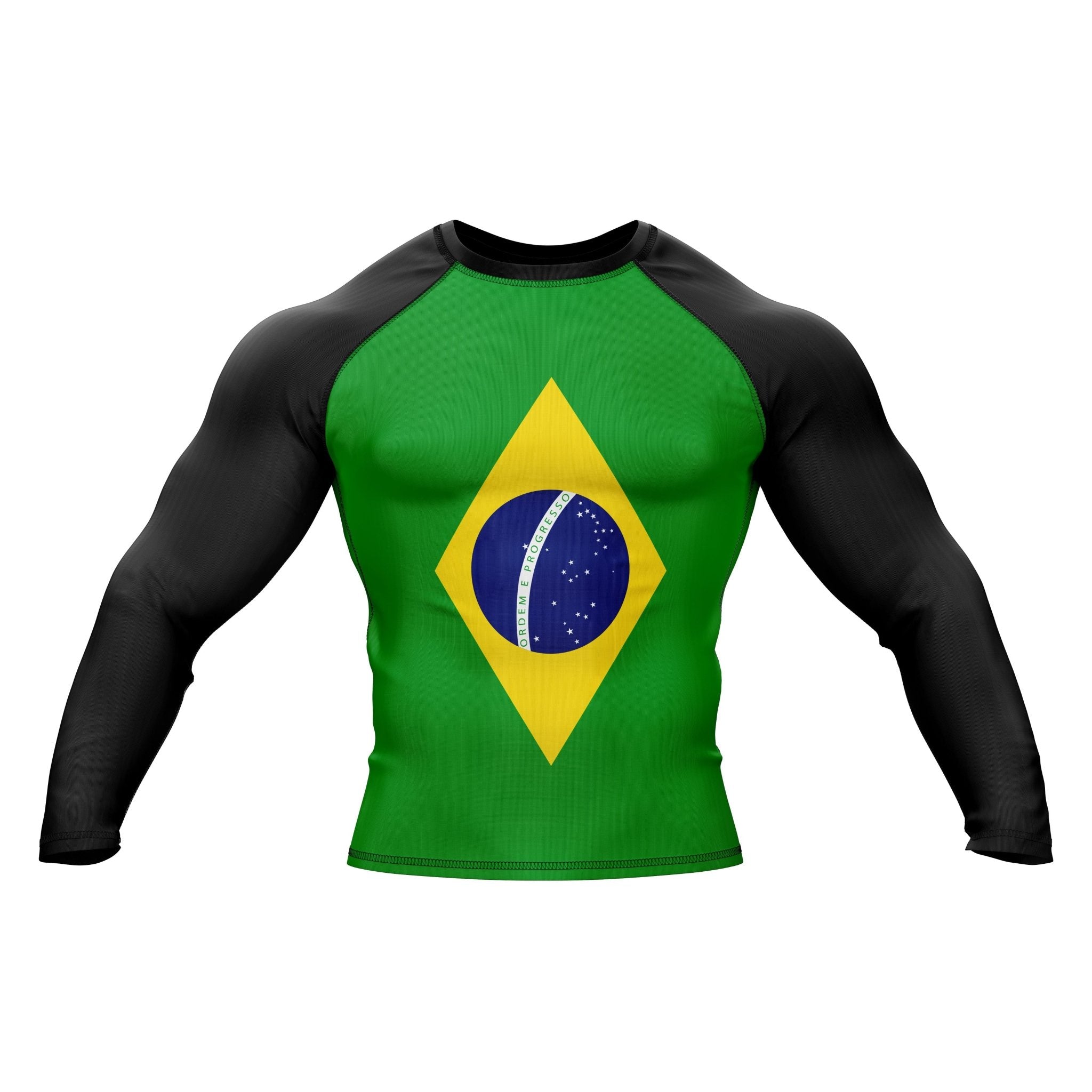 Brazilian Patriotic Rash Guard For Men/Women – Summo Sports