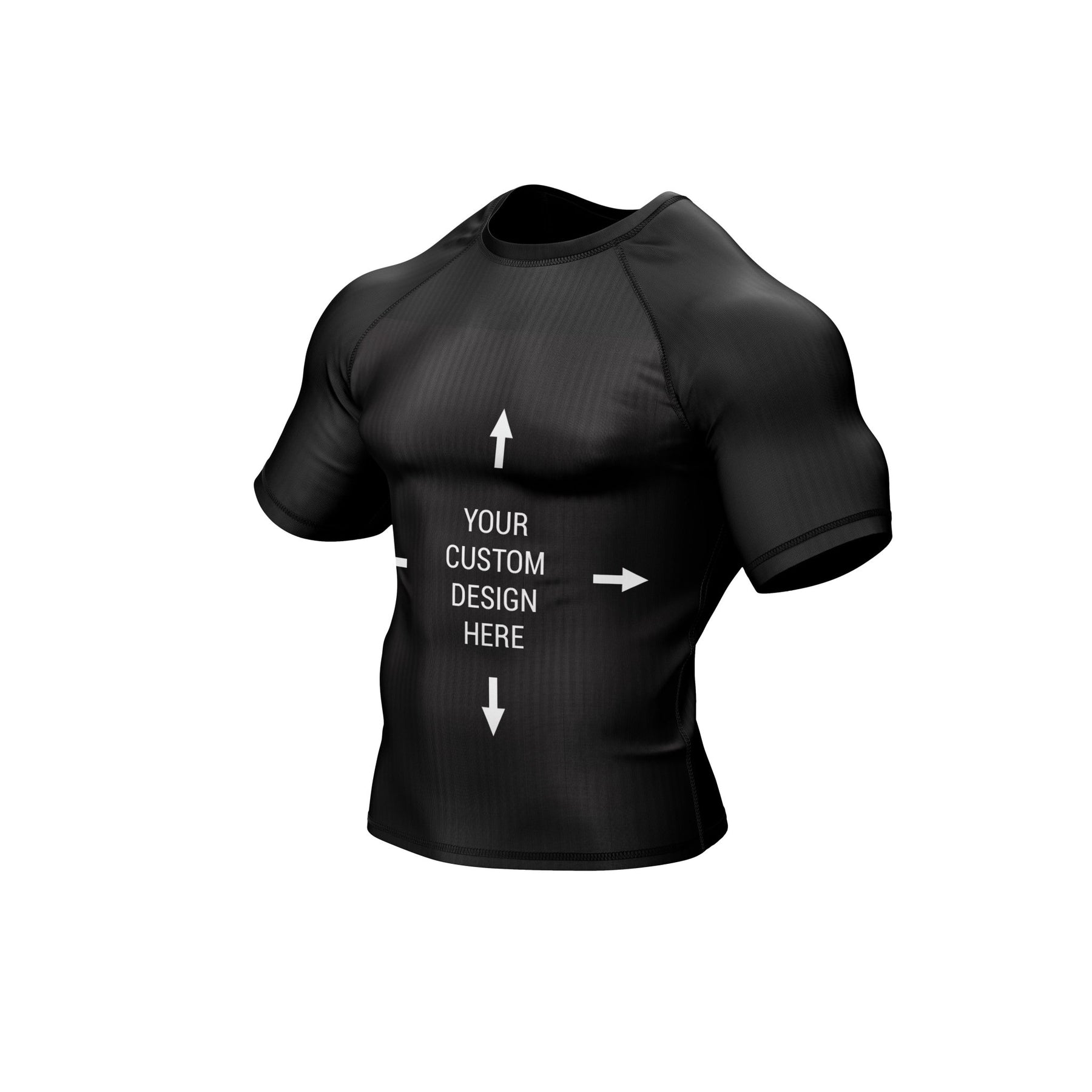 Exclusive Custom Black Rashguard – Summo Sports