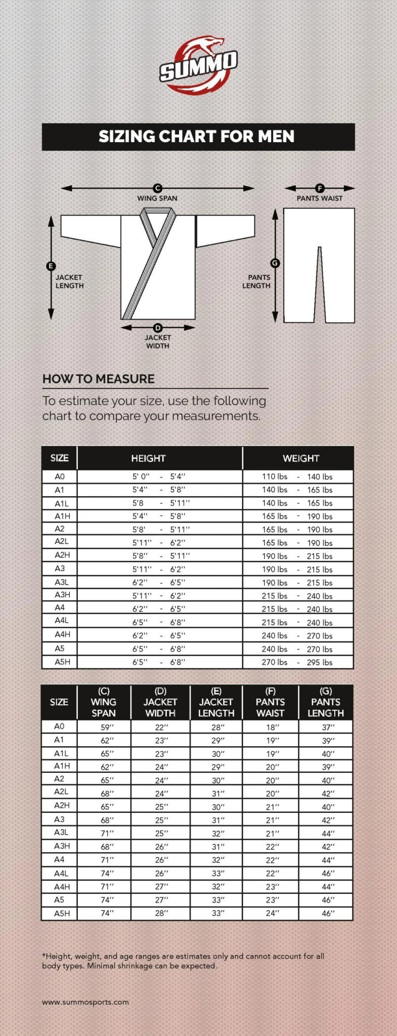 Native Warrior Sublimation Brazilian Jiu Jitsu Gi (BJJ GI) – Summo Sports